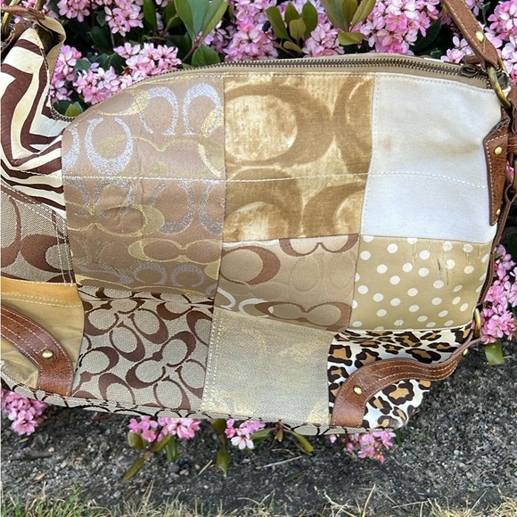 Bags | Vintage Coach Patchwork Bag | Poshmark